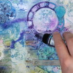 Mixed Media Found Object Art Panel - Hop-A-Long Studio