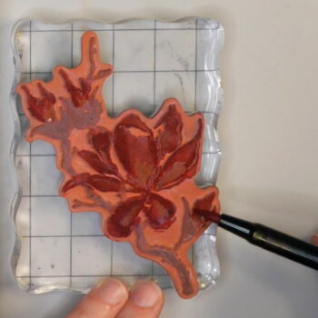 Creative Stamping with Watercolor Markers - Hop-A-Long Studio