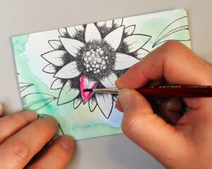 5 Creative Techniques with Watercolor Markers - Hop-A-Long Studio