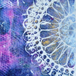 How to Gelli Print on Tissue Paper - Hop-A-Long Studio