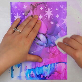 Techniques for Creating Beautiful Layers with Alcohol Inks - Hop-A-Long ...