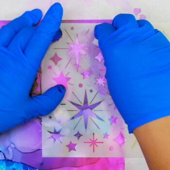 Techniques for Creating Beautiful Layers with Alcohol Inks - Hop-A-Long ...