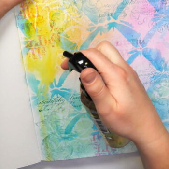 Amazing Ink Techniques for Your Art Journal - Hop-A-Long Studio