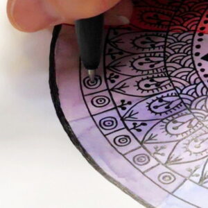 How to Create a Colorful Mandala Using the Color Wheel - Hop-A-Long Studio