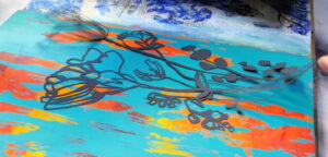 3 Unique Ways to Use Stencils and Masks - Hop-A-Long Studio