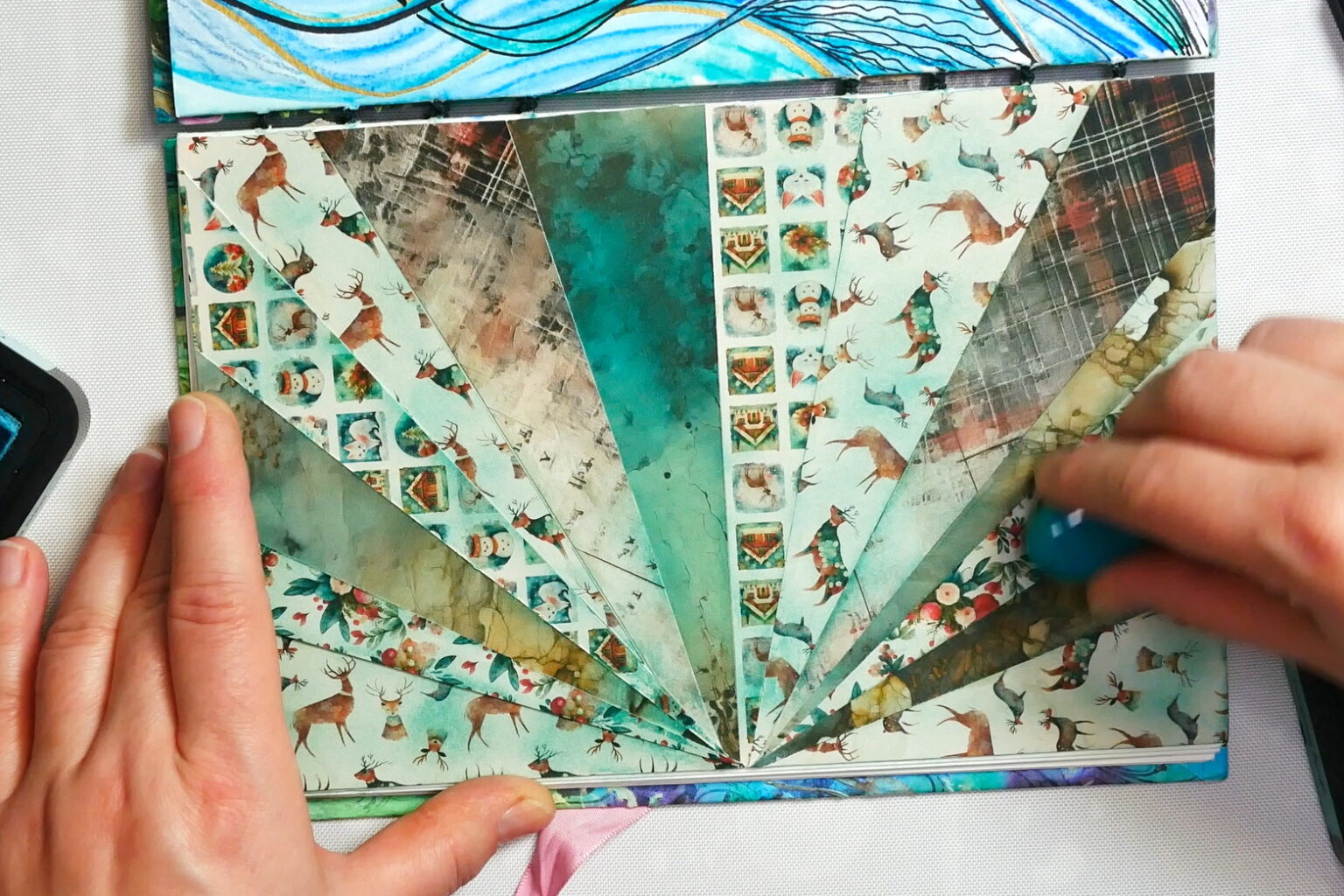 Texture Tips for Your Holiday Collage| Reflecting on the Season - Hop-A ...