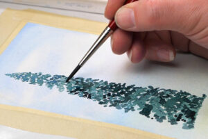 How to Paint a Tree in 3 Easy Steps! - Hop-A-Long Studio