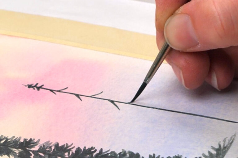 How to Paint a Tree in 3 Easy Steps! - Hop-A-Long Studio