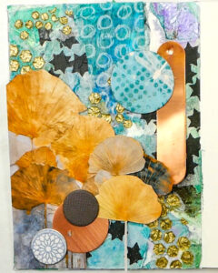 The Secret to Stunning Collages…use Tissue Paper! - Hop-A-Long Studio