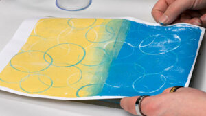 How to Start Gel Printing with Zero Experience - Hop-A-Long Studio